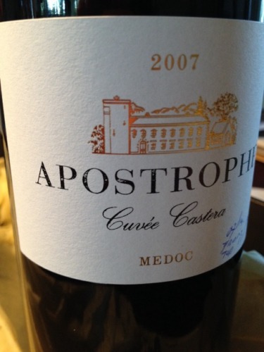 Château Castera Apostrophe Cuvée Castera | Vivino US