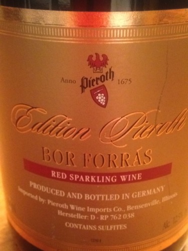 Pieroth Edition Bor Forrás Red Sparkling | Vivino English