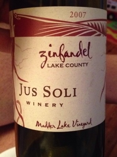Jus Soli Madder Lake Vineyard Zinfandel | Vivino US