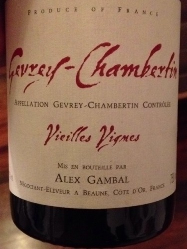Alex Gambal Vieilles Vignes Gevrey-Chambertin | Vivino US
