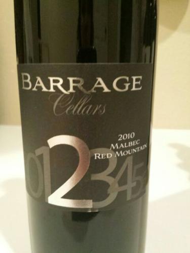 Barrage Cellars Malbec | Vivino US