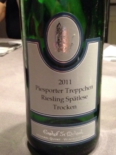 Erbhof St. Michael Piesporter Treppchen Riesling Spätlese Trocken ...
