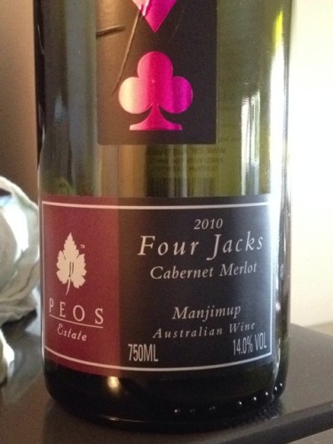 Peos Estate Four Jacks Cabernet - Merlot | Vivino US