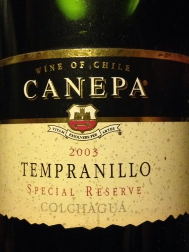 Canepa Special Reserve Tempranillo | Vivino US