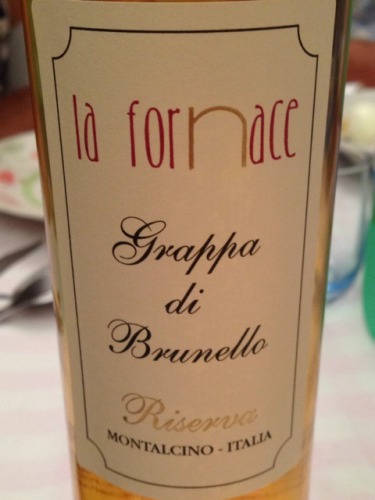 N.V. La Fornace Grappa di Brunello Montalcino Riserva | Vivino US