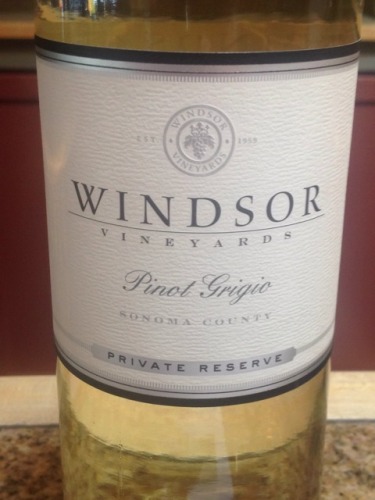 Windsor Private Reserve Pinot Grigio | Vivino English
