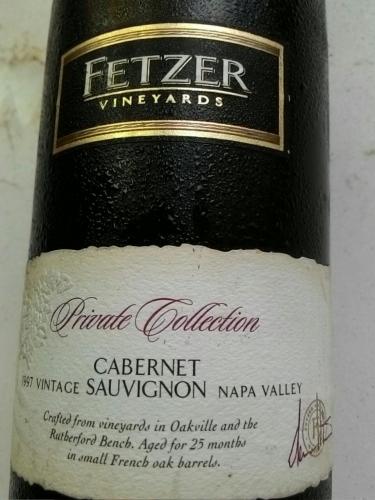 Fetzer Private Collection Cabernet Sauvignon | Vivino US