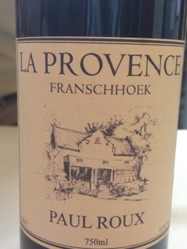 Paul Roux La Provence Franschhoek | Vivino US