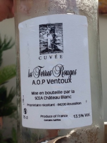 Château Blanc Cuvée Les Terres Rouges Blanc | Vivino US