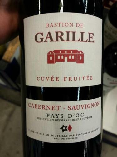 Bastion de Garille Cuvée Fruitée Cabernet Sauvignon | Vivino 日本