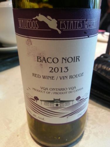 Waupoos Estates Winery Baco Noir | Vivino English