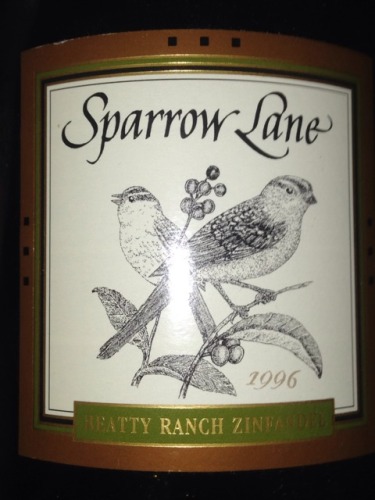 Sparrow Lane Beatty Ranch Zinfandel | Vivino US