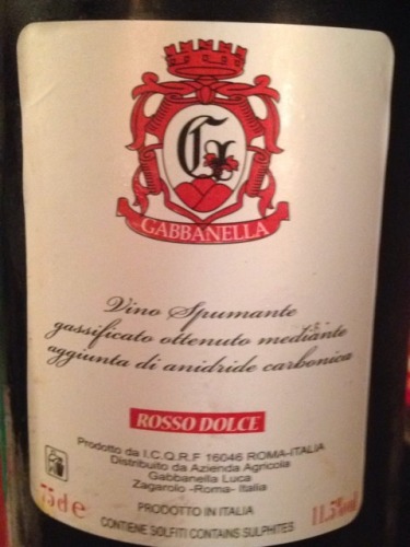 Gabbanella Luca Rosso Dolce | Vivino US