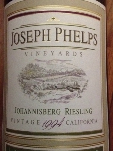 Joseph Phelps Vineyards Johannisberg Riesling | Vivino US