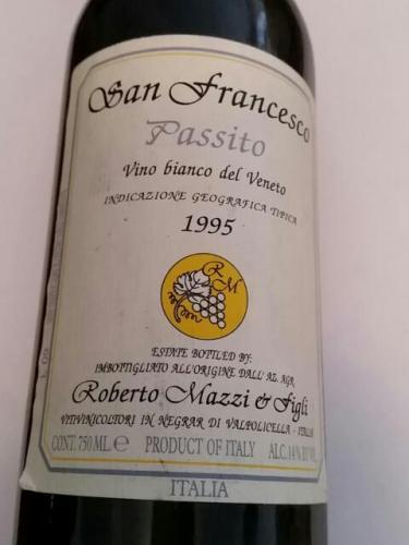 Roberto Mazzi San Francesco Passito Veneto | Vivino US
