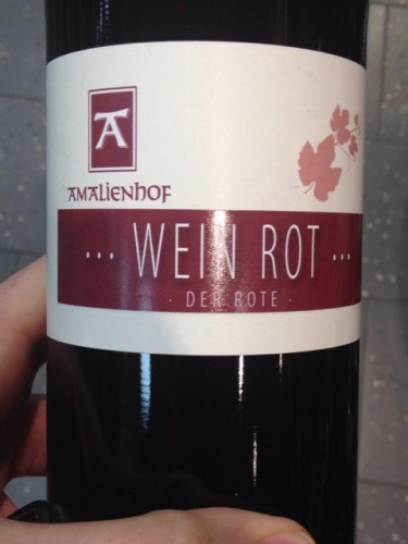 Amalienhof Wein Rot Der Rote | Vivino Australia