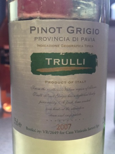 Sartori di Verona Trulli Pinot Grigio | Vivino US