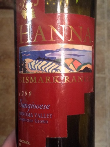 Hanna Bismark Ranch Sangiovese | Vivino English