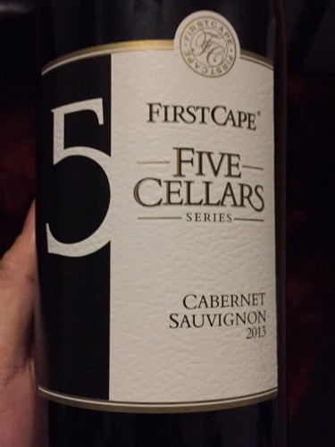 First Cape Five Cellars Series Cabernet Sauvignon | Vivino English
