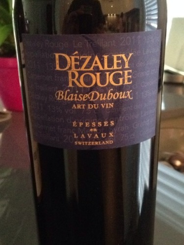 Blaise Duboux Le Treillant Dézaley Grand Cru Rouge | Vivino US
