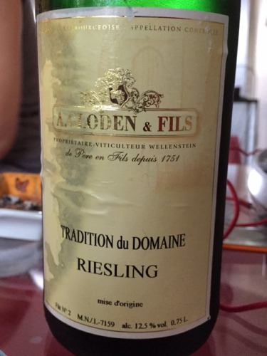 A. Gloden & Fils Tradition du Domaine Riesling | Vivino Australia