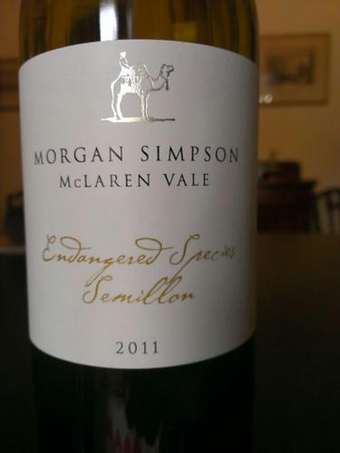 Morgan Simpson Endangered Species Semillon | Vivino English