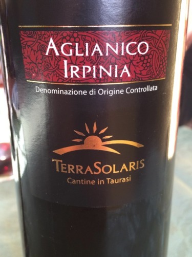 Antica Hirpinia Terra Solaris Aglianico Irpinia | Vivino US