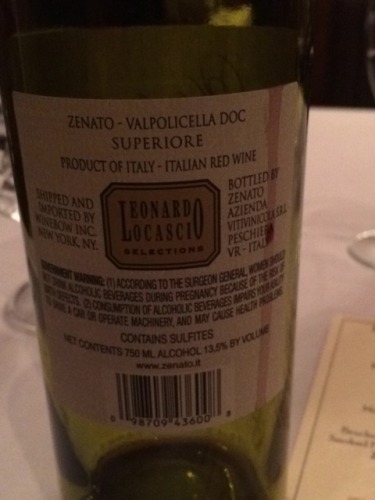 Leonardo Locascio Zenato Amarone Della Valpolicella Classico Red ...