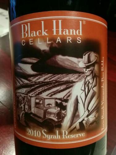 Black Hand Cellars Syrah Reserve | Vivino US