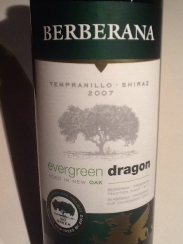 Berberana Evergreen Dragon Shiraz - Tempranillo | Vivino US