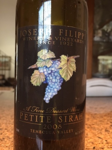 Joseph Filippi Petite Sirah Dessert | Vivino US