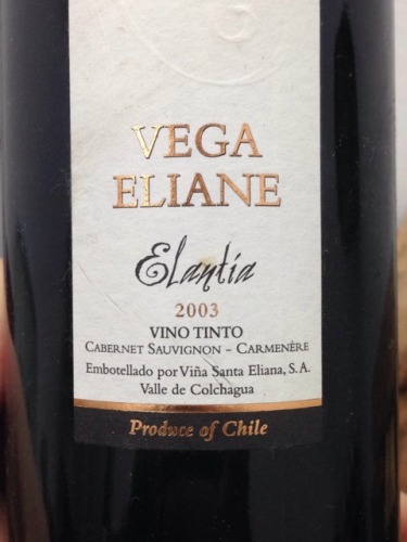 Santa Eliana Vega Eliane Elantia Vino Tinto | Vivino US