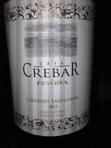 Casa Crebar Reserva Cabernet Sauvignon | Vivino Brasil