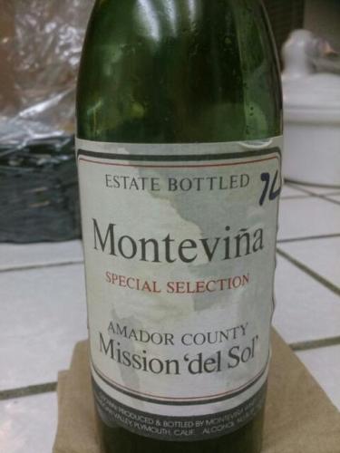 Montevina Mission del Sol Special Selection | Vivino US