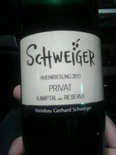 Gerhard Schweiger Kamptal Privat Reserve Rehinriesling | Vivino Canada