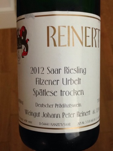 Johann Peter Reinert Filzener Urbelt Riesling Spätlese Trocken | Vivino US