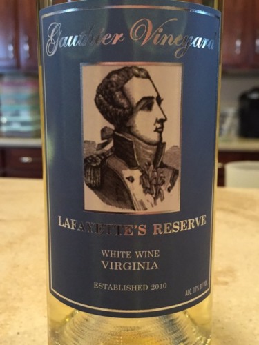 Gauthier Vineyard Virginia Lafayettes Reserve | Vivino English