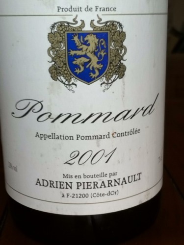 Adrien Pierarnault Pommard | Vivino Australia