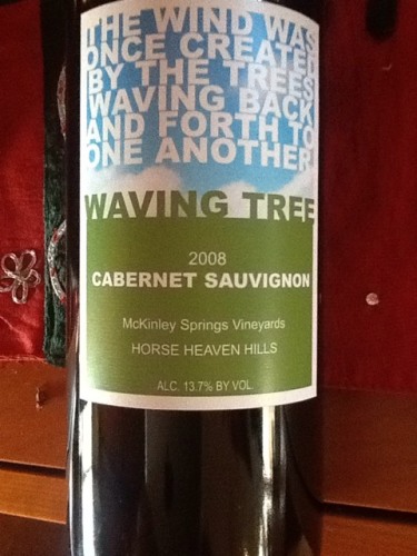 Waving Tree McKinley Springs Vineyards Cabernet Sauvignon | Vivino ...