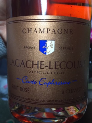 Champagne Lagache Lecourt Cuvée Euphrosine Brut Rosé | Vivino 日本