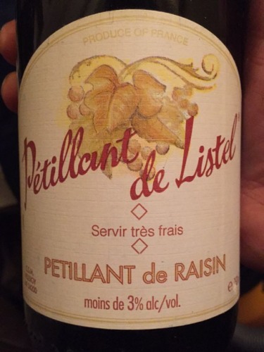Listel Pétillant de Listel Petillant de Raisin Servir Très Frais ...