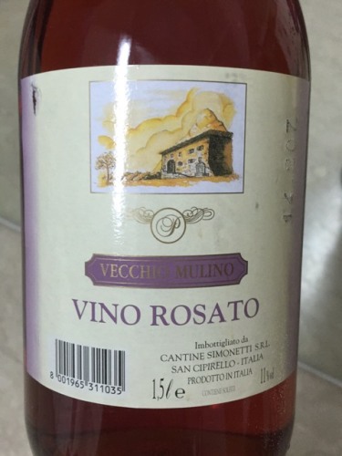 Cantine Simonetti Vecchio Mulino Rosato | Vivino US