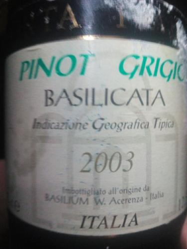 Basilium Pinot Grigio | Vivino US