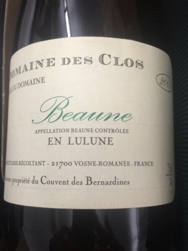 Domaine des Clos Beaune En Lulune | Vivino US