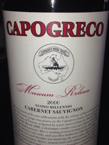 Capogreco Museum Release Cabernet Sauvignon | Vivino Canada