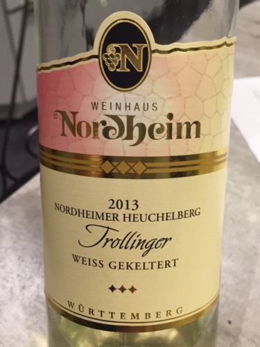 Nordheim Nordheimer Heuchelberg Trollinger Weiss Gekeltert | Vivino France