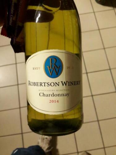 2014 Robertson Winery Winemakers Selection Chardonnay | Vivino United ...