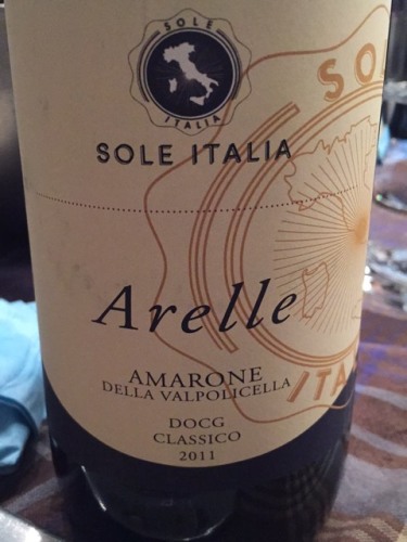 Sole Italia Arelle Amarone Della Valpolicella Classico | Vivino Australia