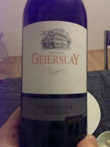 Weingut Geierslay Dornfelder Trocken | Vivino US