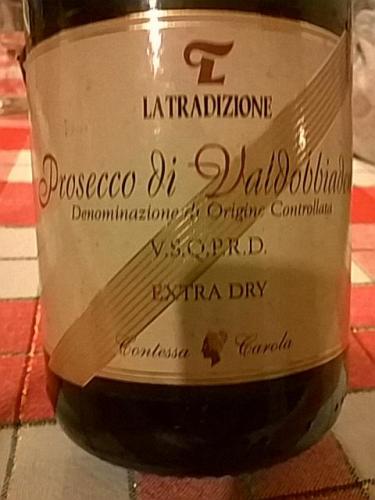 Contessa Carola La Tradizione Prosecco di Valdobbiadene Extra Dry ...